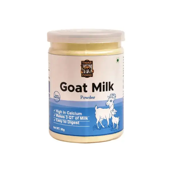 The Thar Food Freeze-dried Goat Milk Powder (Natural) 50 gm
