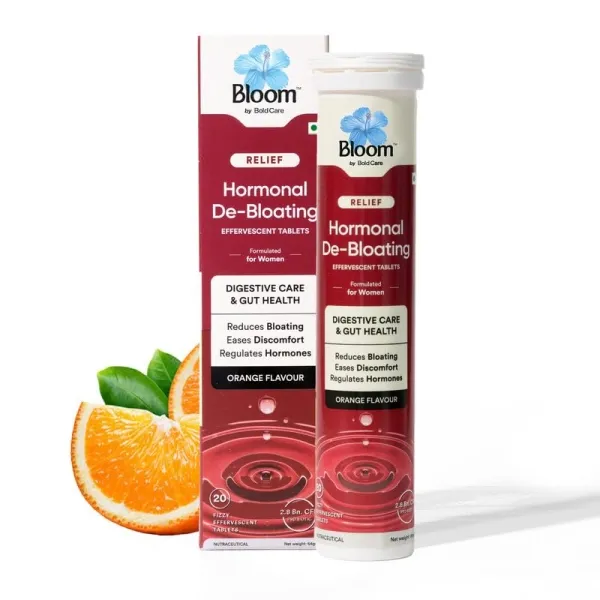 Bloom Menopausal De-bloating Effervescent Tablets, 20 Effervescent Tablets