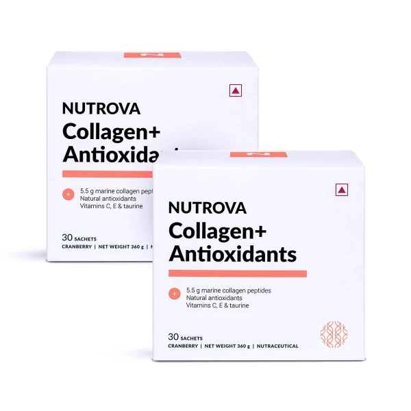 Nutrova Collagen+Antioxidants Supplement - 60 Sachets