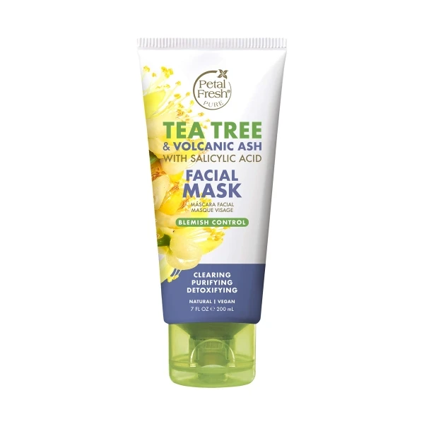 Petal Fresh Pure Tea Tree & Volcanic Ash Facial Mask - 200 ml