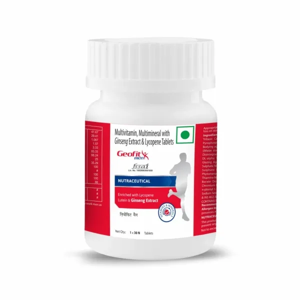 Geofit Multivitamin Tablets For Men - 30 Tablets