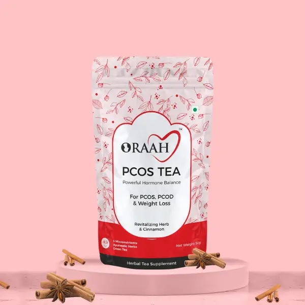 Oraah PCOS PCOD TEA Cinnamon Flavour - 50GMS - 50 gm Oraah PCOS PCOD TEA Cinnamon Flavour - 50GMS - 50 gm