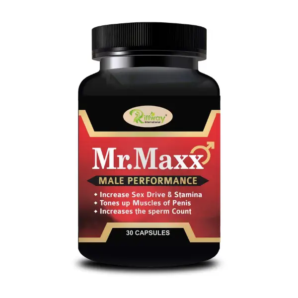 Riffway Mr Maxx Ayurvedic Capsules For Improve Sexual Confidence, 30 ...