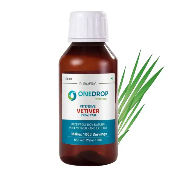 Onedrop Wellness Vetiver Root Extract Drops 100 ml