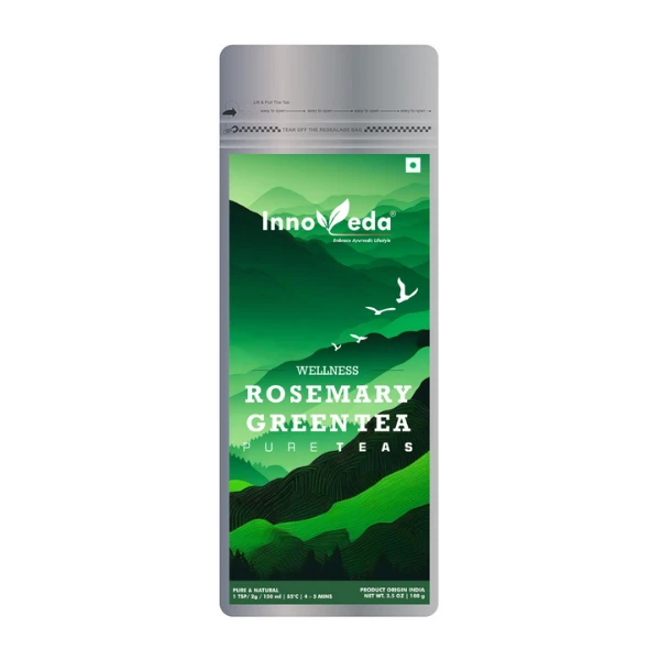Innoveda Rosemary Green Tea 100 G (50-60 Tea Cups)