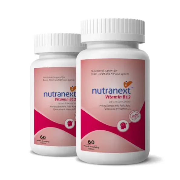Nutranext Vitamin B12 1500 MCG (Active form of Methyl cobalamin ...