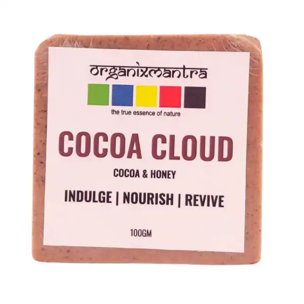 Organix Mantra Cocoa Cloud Bath Soap - Cocoa & Honey Enriched, Hydrating & Exfoliating ...