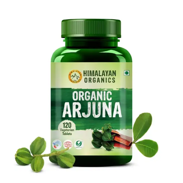 Vlado's Himalayan Organics Organic Arjuna Tablets, Supports Heart ...
