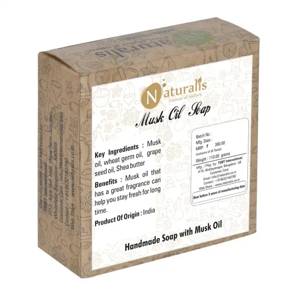 Naturalis Essence of Nature Handmade Musk Soap 110g