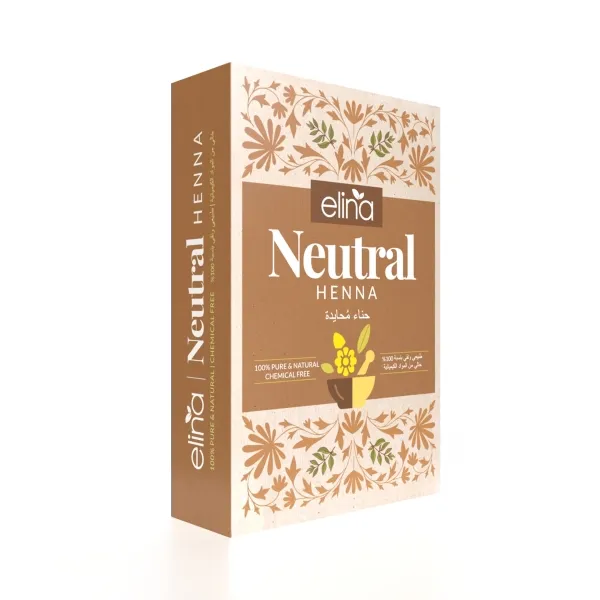 Elina Neutral Henna Powder | 100% Pure and Natural | Neutral Henna ...
