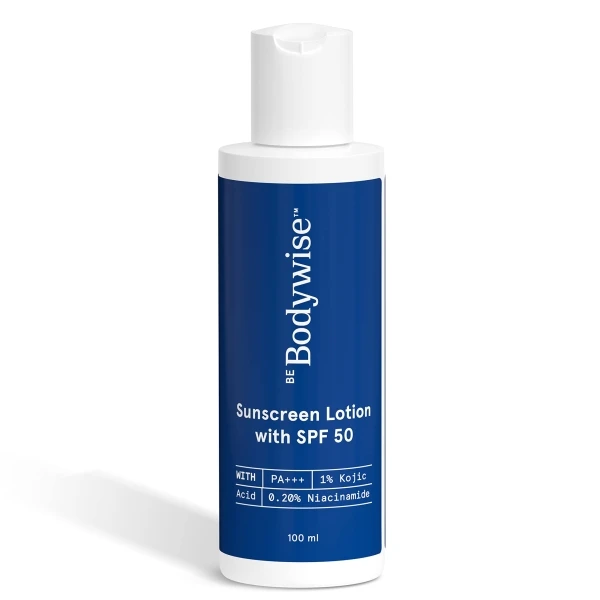 Be Bodywise Sunscreen Lotion with SPF 50 PA+++, 100ml