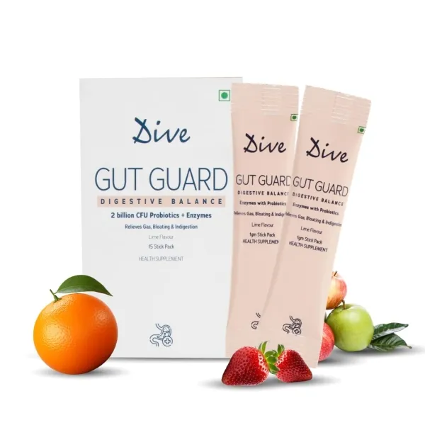 Dive Gut Guard Digestive Balance Probiotics| For Improving Gut Health ...
