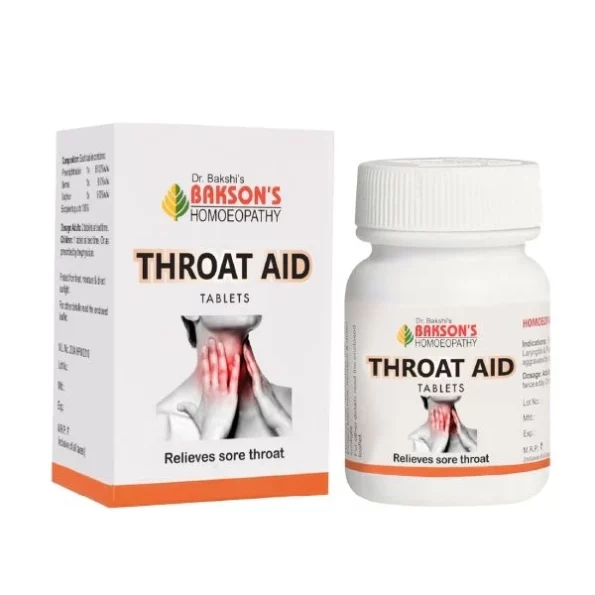 Bakson Throat Aid Tablets-45Tabs