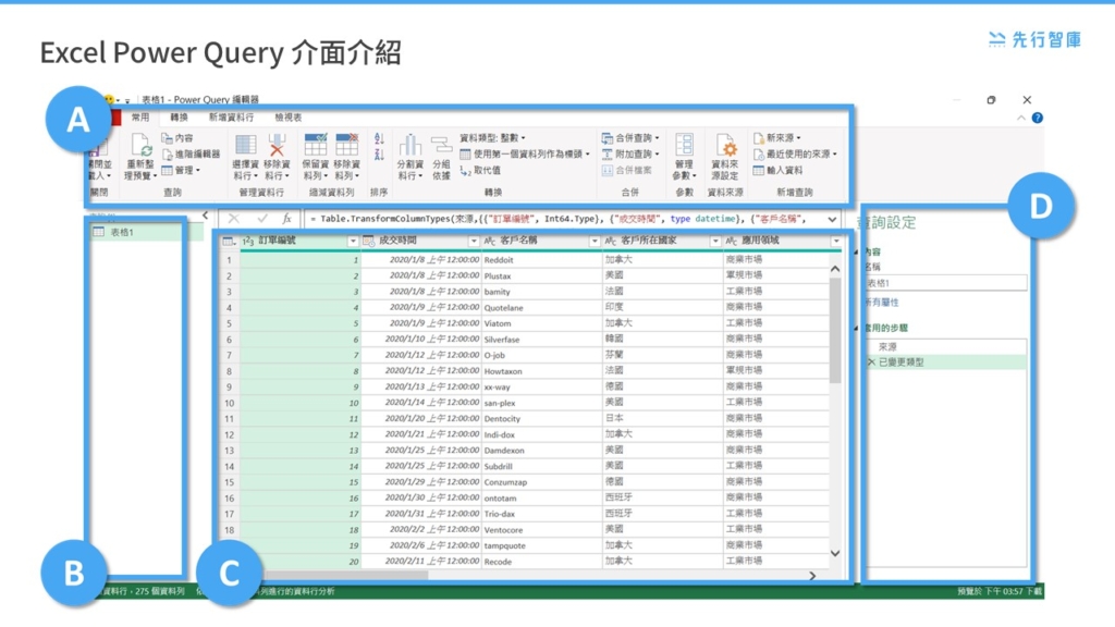 Excel 清理資料超簡單！善用Power Query，5分鐘整理完ERP資料 | 先行智庫｜企業培訓與數位轉型領導品牌